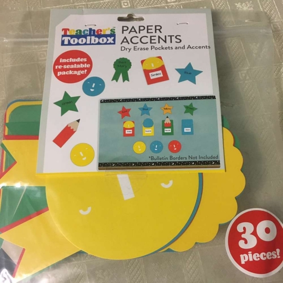 Other | Teachers Toolbox Paper Accents 3 Pieces | Poshmark